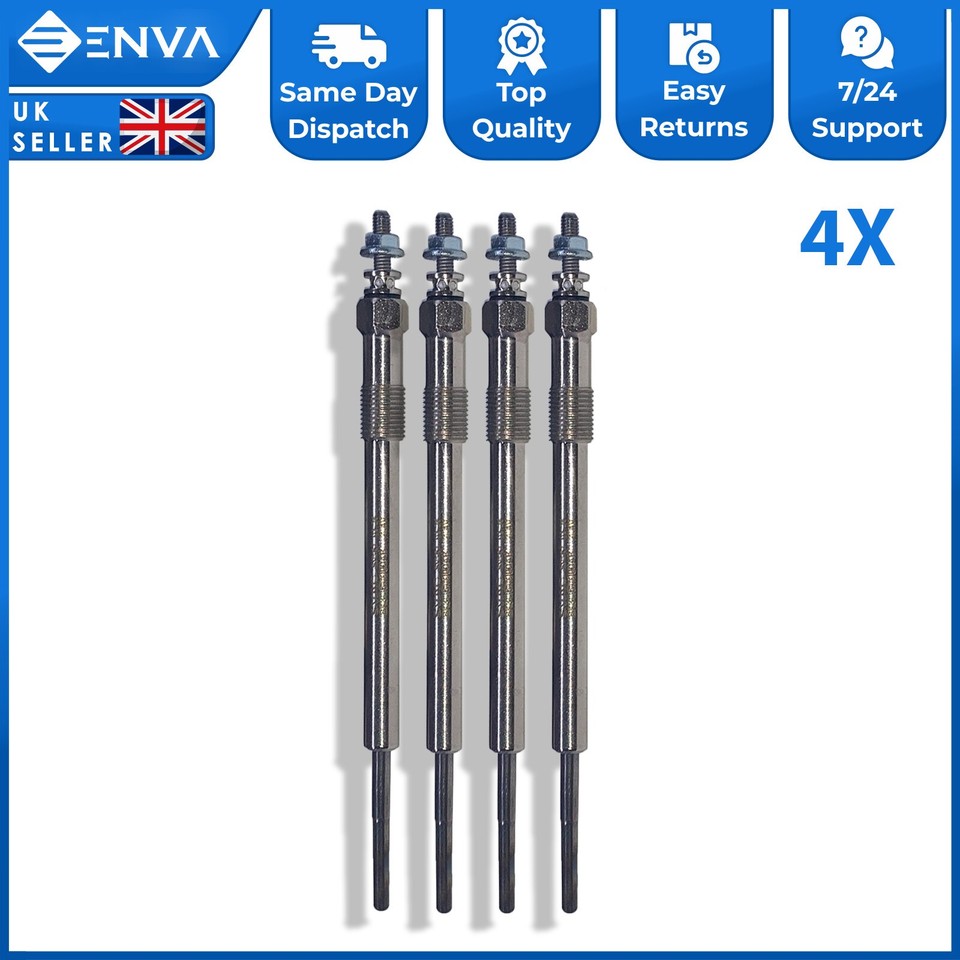 4X Heater Glow Plugs For Citroen Relay Peugeot Boxer 2.2 HDi 9675680980 ...