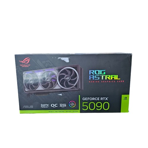 ASUS - ROG Astral NVIDIA GeForce RTX 5090 OC GPU 32GB GDDR7 - Open Box ...