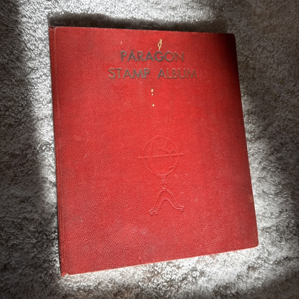 Rare Vintage 1931 Paragon Stamp Album Book With About 250 Stamps | eBay