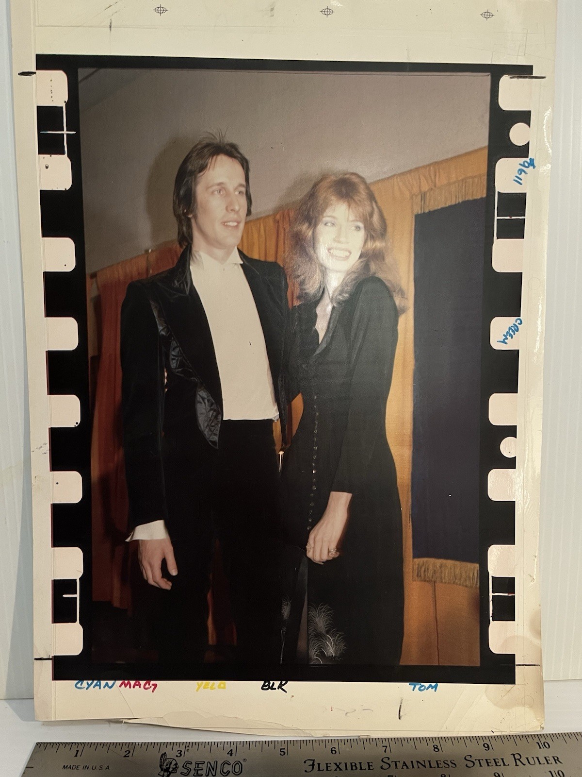 Todd Rundgren Creem Magazine Working Photo Proof. One Of A Kind. 10 1/2 ...