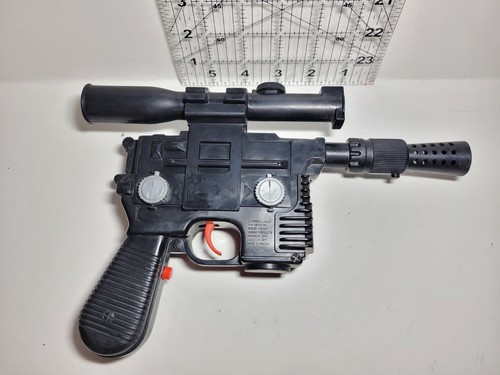 Vintage Star Wars Han Solo Blaster Laser Pistol WORKING 1978 1983 ROTJ ...