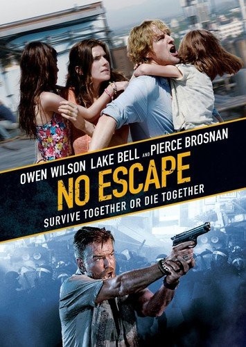 No Escape (DVD) Pierce Brosnan Owen Wilson Lake Bell Sterling Jerins ...