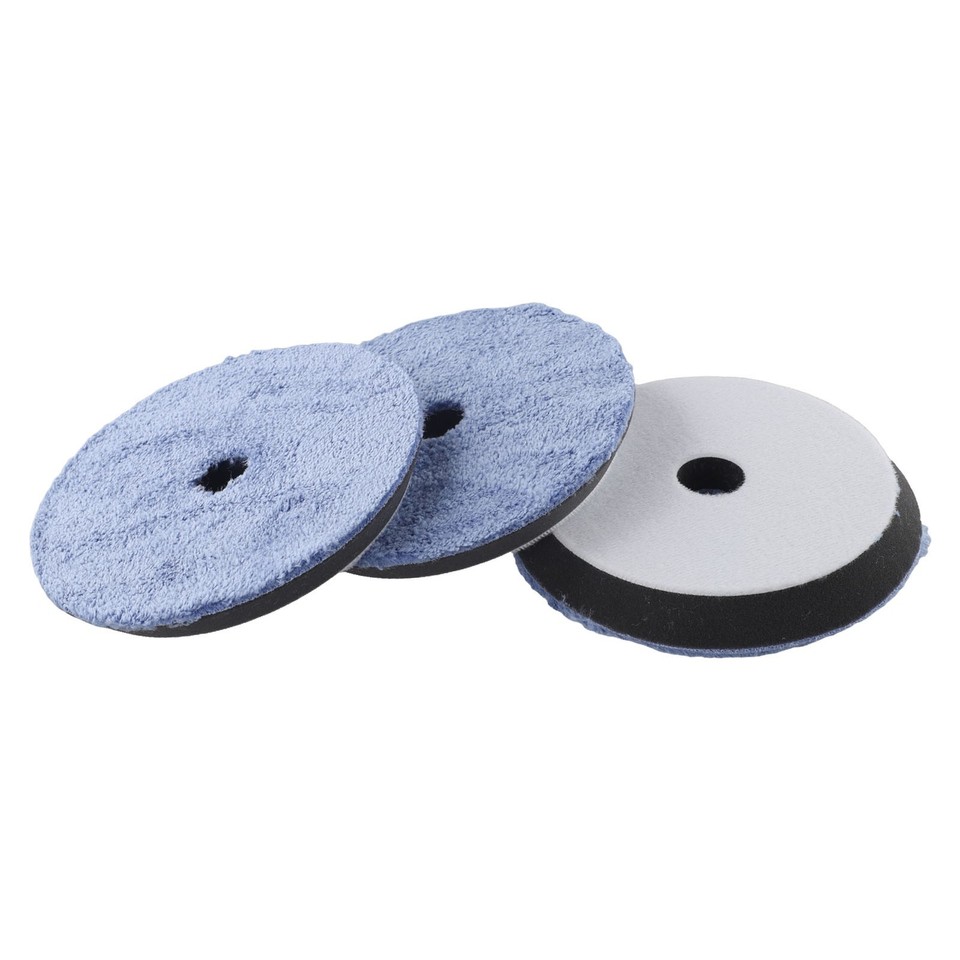 Buffing Polishing pads Plush Microfiber Disc Car Detailing Waxing ...