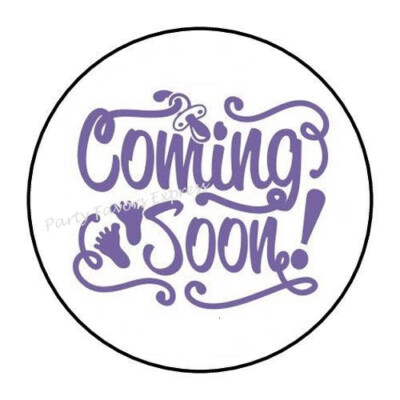 2cm 32xAufkleber Sticker Brief Post Baldige Baby Ank?ndigung bunt R1083 ...