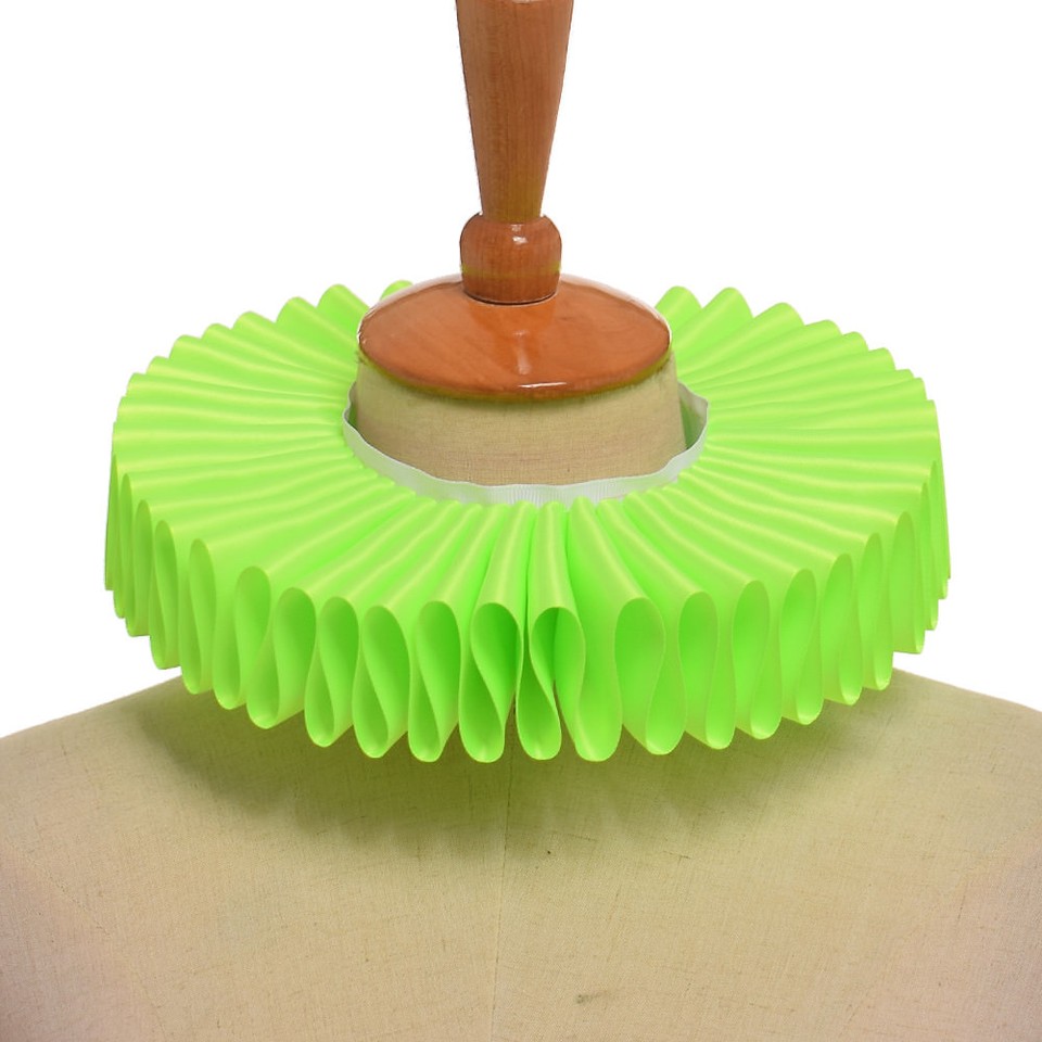 Renaissance Ruff Victorian Ruffle Collar Elizabethan Neck Ruff ...