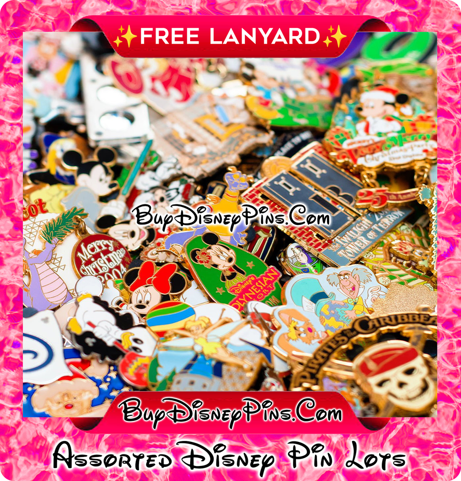 Disney Pins Assorted Lot Lanyard Pins Park Trading Pin Lot New Pin ...