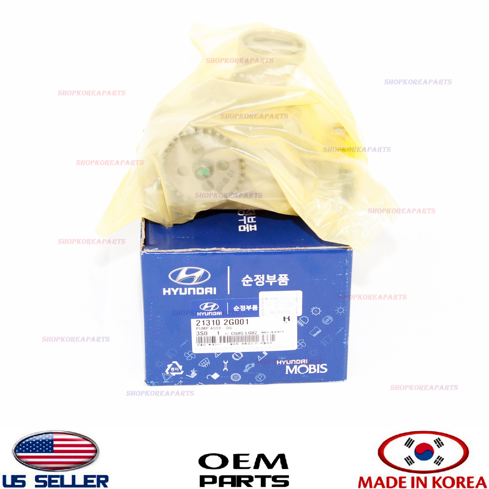 Genuine Engine Oil Pump OEM Kia Forte Koup / Forte 2.0L 2009-2013 ...