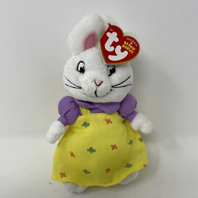 TY Beanie Baby - RUBY the Rabbit (Nick Jr. - Max & Ruby) - MWMTs ...