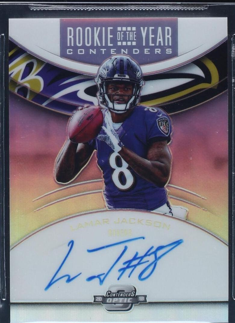 2018 Panini Contenders Optic - Rookie of the Year Contenders Autographs ...
