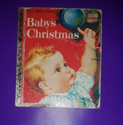1959 Baby's Christmas, Little Golden Book | eBay