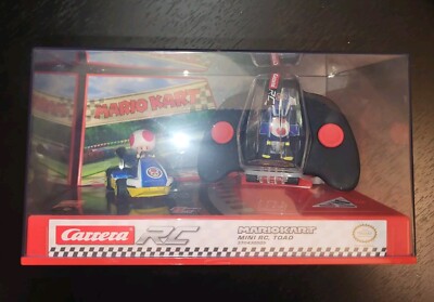 Carrera RC Mario Kart 1:50 Scale Mini Remote Control Car TOAD With ...