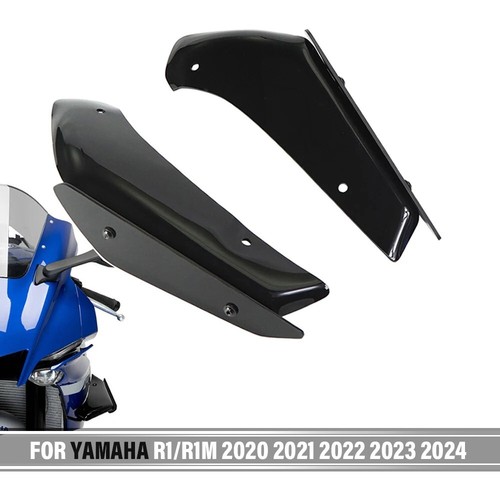 Front Aerodynamic Winglet Windshield Fairing For YAMAHA YZF-R1 R1M 2020 ...