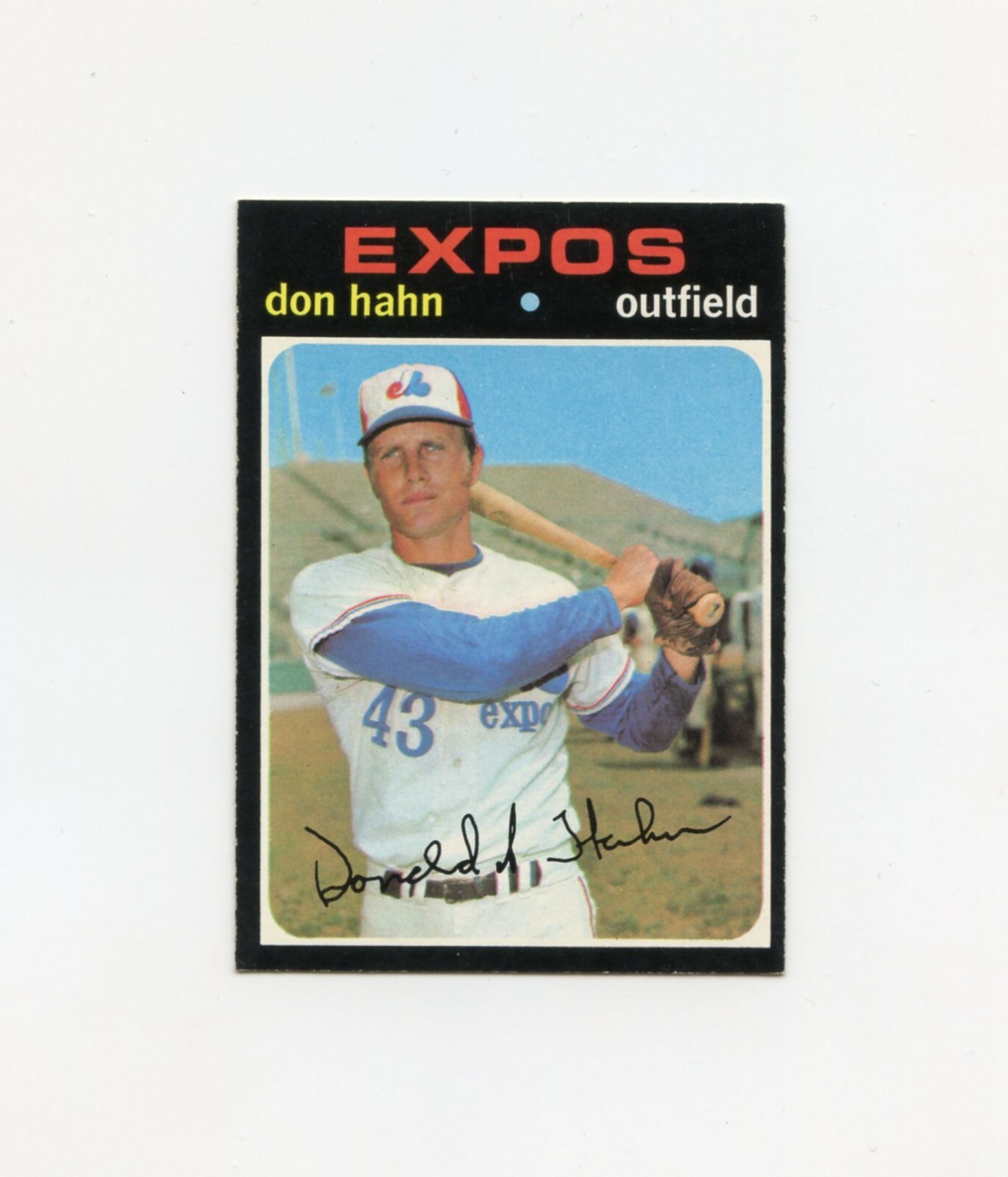 1971 Topps #94 Don Hahn Expos NM | eBay