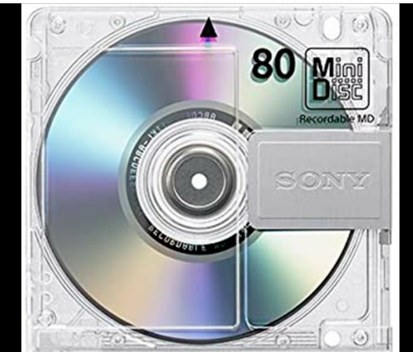 Sony MD Minidisc 80 Minutes Recordable Blank Media Mini MDW80T 2packs ...