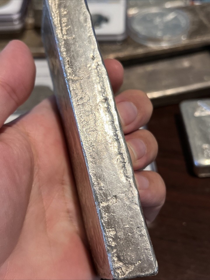 Rare 1981 Homestake Mining Co 32.27 Oz Vintage Silver .999 Extremely ...