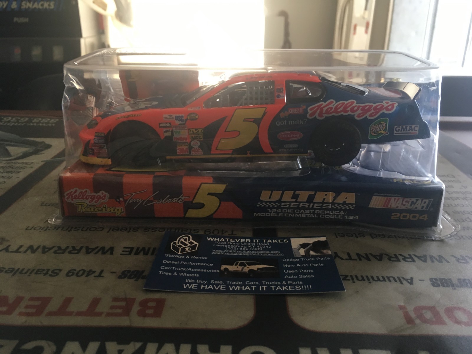 1/24 TERRY LABONTE #5 KELLOGG'S GOT MILK RACING CHAMPIONS 2004 MONTE ...