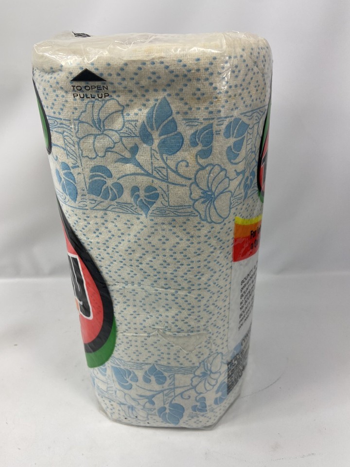 Vintage BOUNTY DESIGNER Jumbo Paper Towel Roll Movie Prop NOS RARE HTF ...