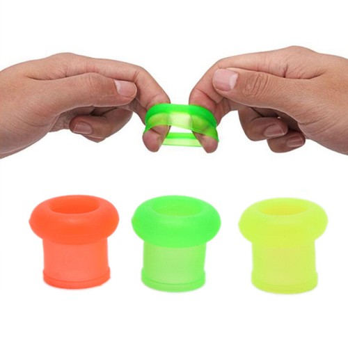 10Pcs Rubber Fishing Rod Clip O-shaped Anti-skid Ring Fishing Tool ...