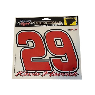 Kevin Harvick #29 Decal Sticker Win-Craft Ultra Removable Reusable 2009 ...