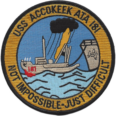 USS Accokeek ATA 181 Patch | eBay