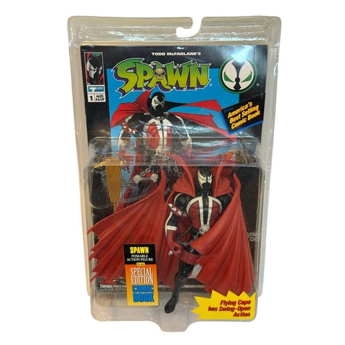 1994 SPAWN Action Figure with Special Edition Comic Book NEW IN BOX | eBay