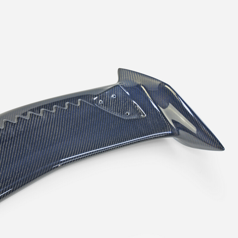 For Honda Civic Type-R FL5 MOD Style Blue Carbon Fiber GT Spoiler Rear ...