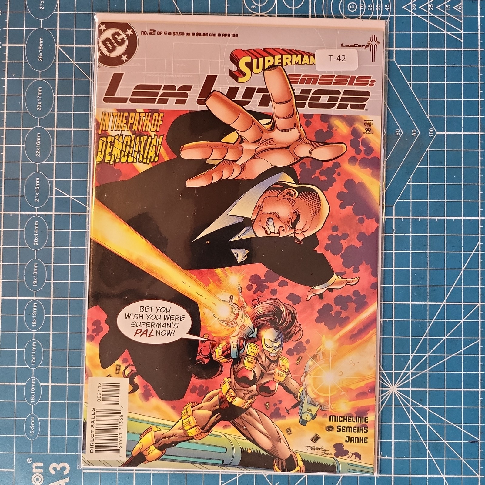 SUPERMAN'S NEMESIS: LEX LUTHOR #2 MINI 8.0+ DC COMIC BOOK T-42 | eBay