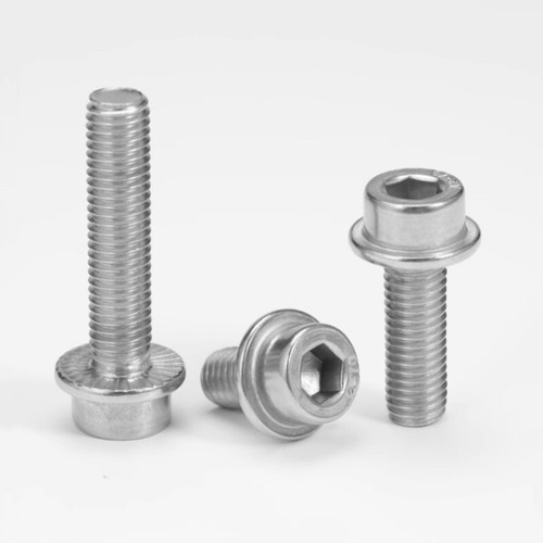 A2 Stainless Steel Flange Socket Head Cap Bolts Screw M3 M4 M5 M6 M8 ...