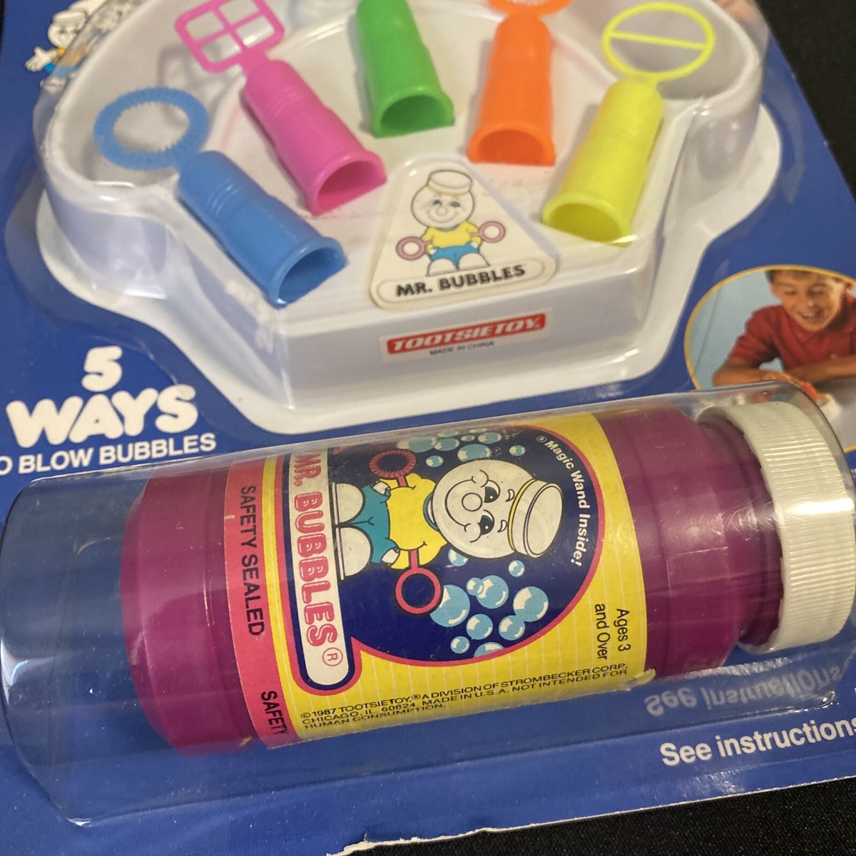 Mr Bubbles Tootsie Toy Solution