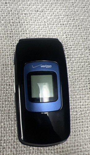 UTStarcom CDM8630VW Coupe - Black and Blue ( Verizon ) Cellular Flip ...