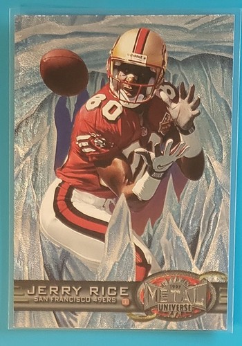 1997 Skybox Metal Universe #84 Jerry Rice San Francisco 49ers Football ...
