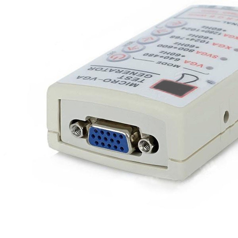 For VGA Signal Tester for CRT and LCD Monitors with Adjustable ...