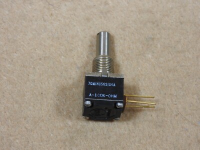 AB MOD POT, 100k Ohm Potentiometer 70WIN056S104A, A-100K-OHM, 100000 ...