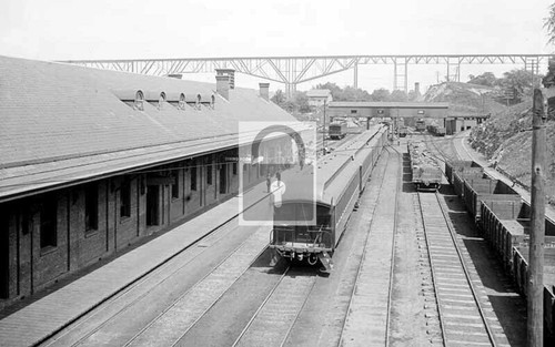 Poughkeepsie New York NY Railroad Train Station Depot Reprint Postcard ...