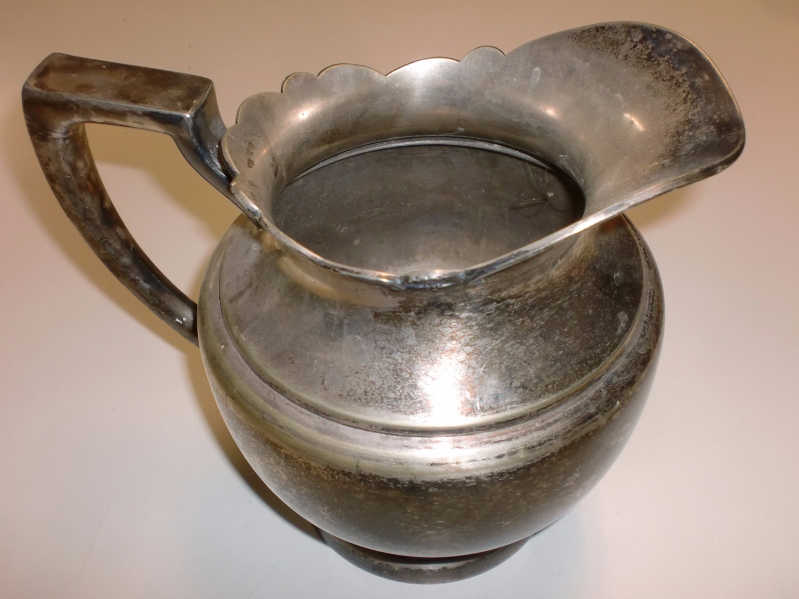 VINTAGE SILVER PLATE SHEFFIELD REGENCY PATTERN PITCHER EPNS BENEDICT ...