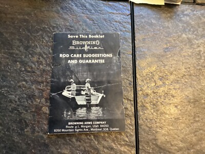Rods - Vintage Browning Silaflex Fishing Rod