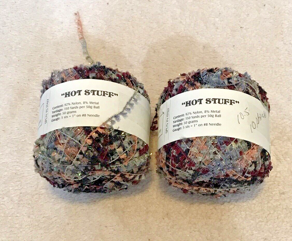 Ironstone Yarns Yarn HOT STUFF Lot of 2 (150 yds ea) SDL | eBay