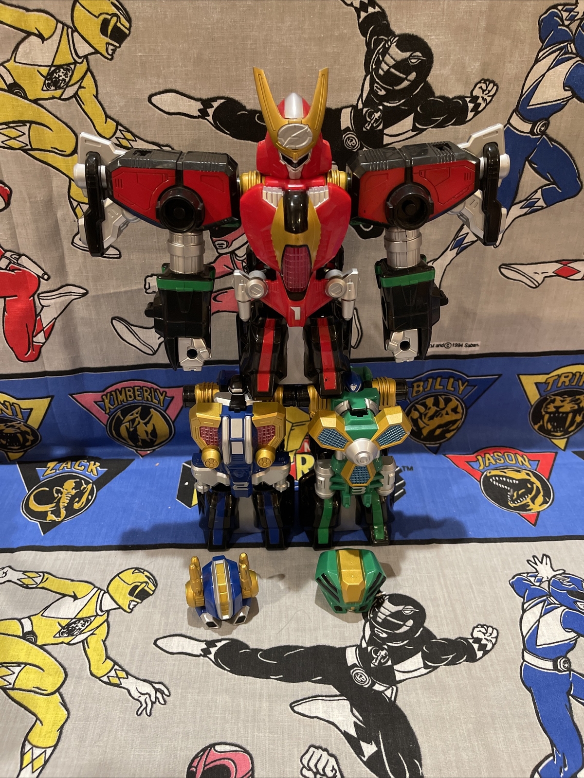 Power Rangers Operation Overdrive Mercury Ranger Megazord