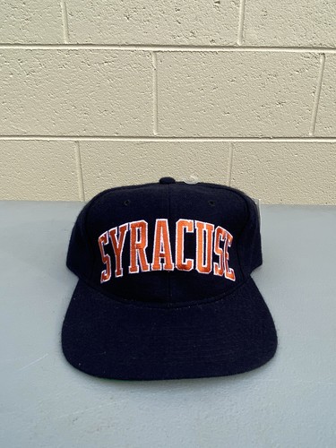 NEW VINTAGE SYRACUSE ORANGE WOOL BLOCK ARCH STARTER SNAPBACK | eBay