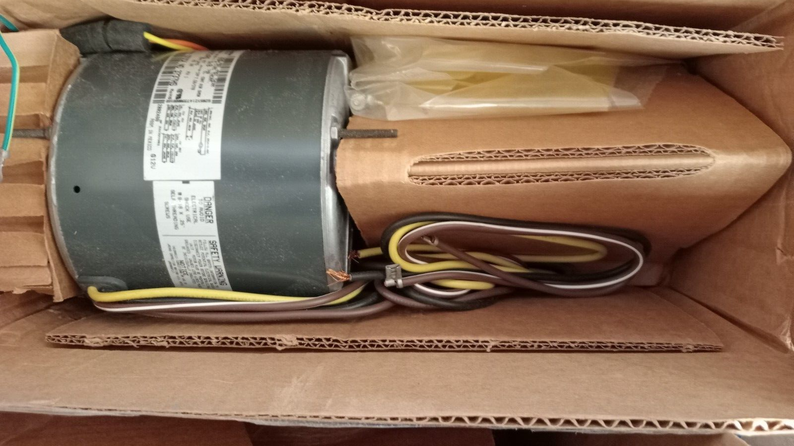 GE 1/2 HP Furnace Blower Motor Shaft 3spd 1075 RPM 5KCP39NG / for sale ...