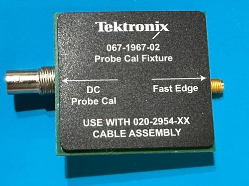Tektronix 067-1967-02 Probe Cal Fixture for P7500 P7520 P7513 P7516 ...