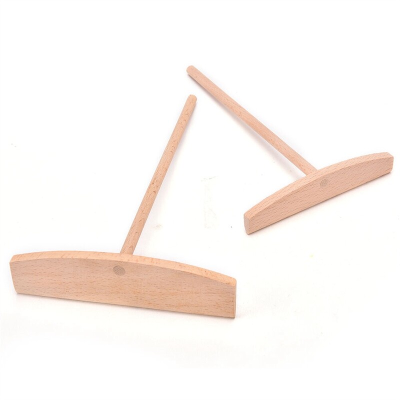 Crepe Kitchen Spreader Stick Pancake Round Rake Maker Batter Tool DIY ...