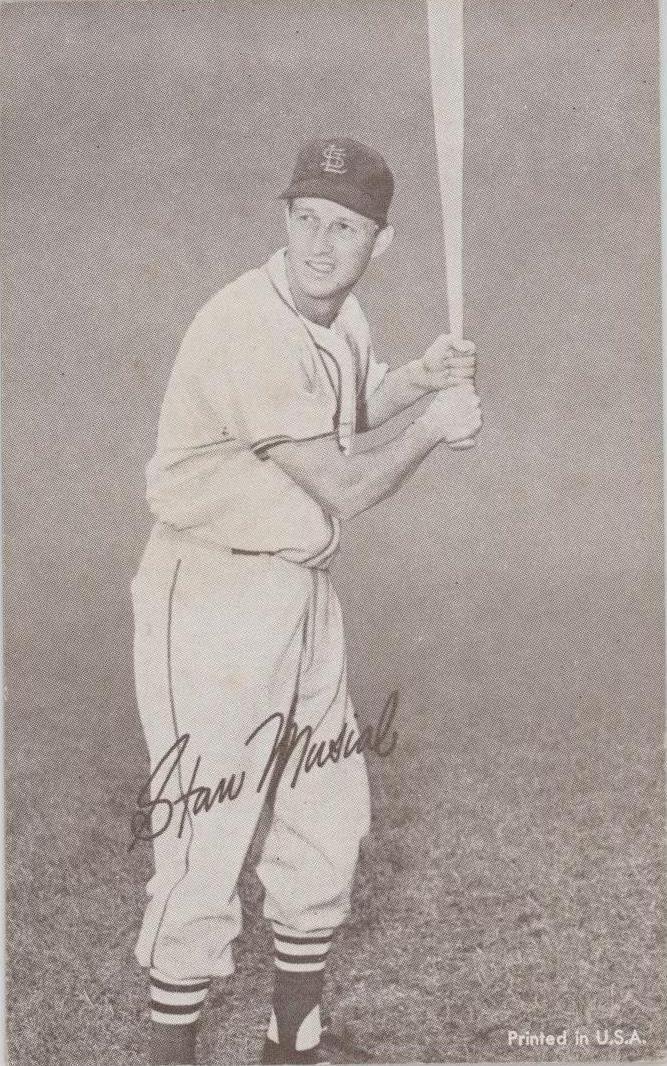 1963 Exhibits Stats-on-Back - Stan Musial for sale online | eBay
