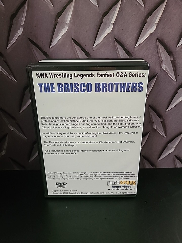 BRISCO BROS. (JACK & JERRY)- Wrestling Shoot Interview Dvd | eBay