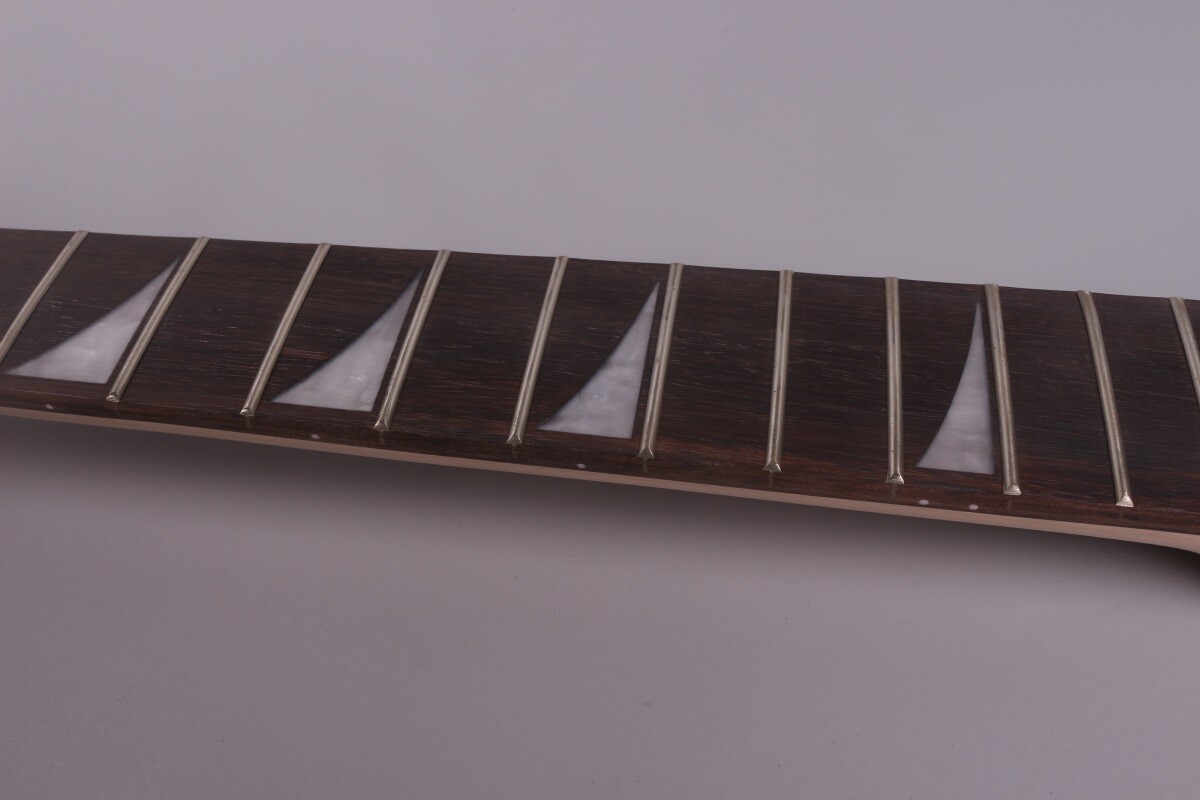 New Guitar Neck 24 Fret Shark Fin inlay Guitar Maple Rosewood Fretboard ...