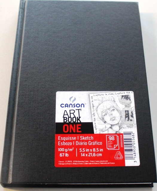 Canson Art Book One Notebook With Tranchefile Drawing Paper 100 Sheets ...