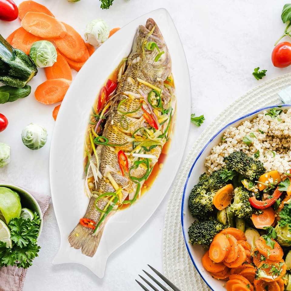 Fish Food Tray Fish Shaped Plate Ceramic Decorative Snack Appetizer ...