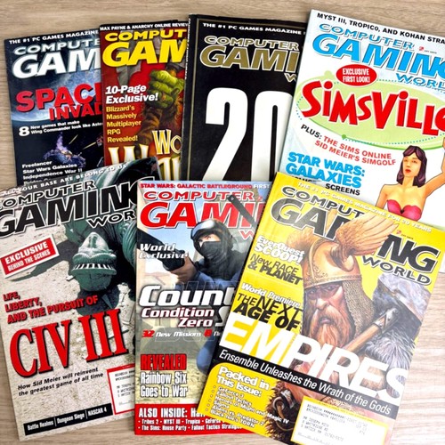 7 issues of Computer Gaming World magazine – 2001 – no disks | eBay