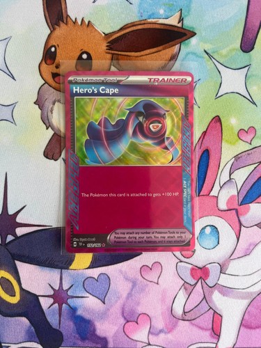 Hero's Cape 152/162 ACE SPEC Rare Temporal Forces Pokemon NM Card ...