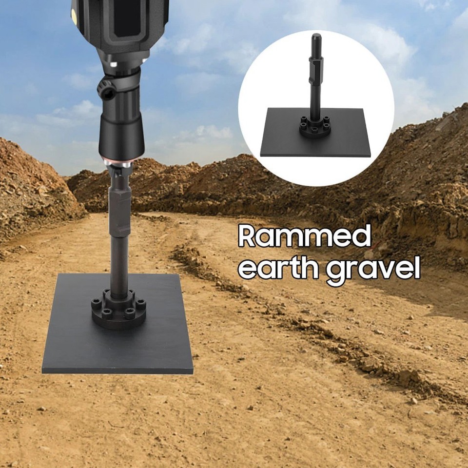 Hex Drill Tamper Shank And Plate Jack Hammer Compactor Anti-shock ...